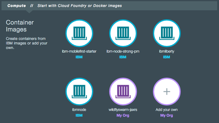 Wildfly Swarm JAX-RS in a Docker Container deployed to IBM Bluemix ... Wildfly Swarm JAX-RS in a Docker Container deployed to IBM Bluemix ...