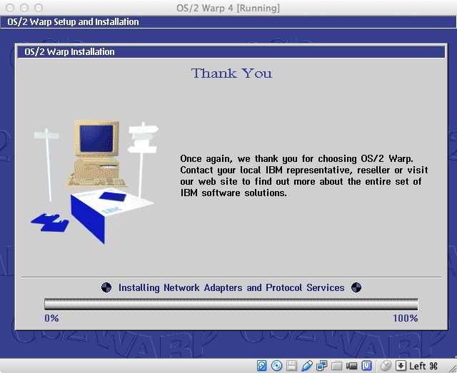 Installing OS/2 Warp on VirtualBox | Kev's Development Toolbox