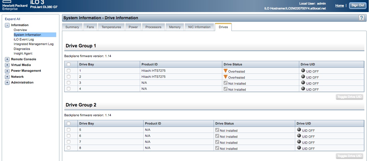 ilo hitachi drives – Kev's Development Toolbox