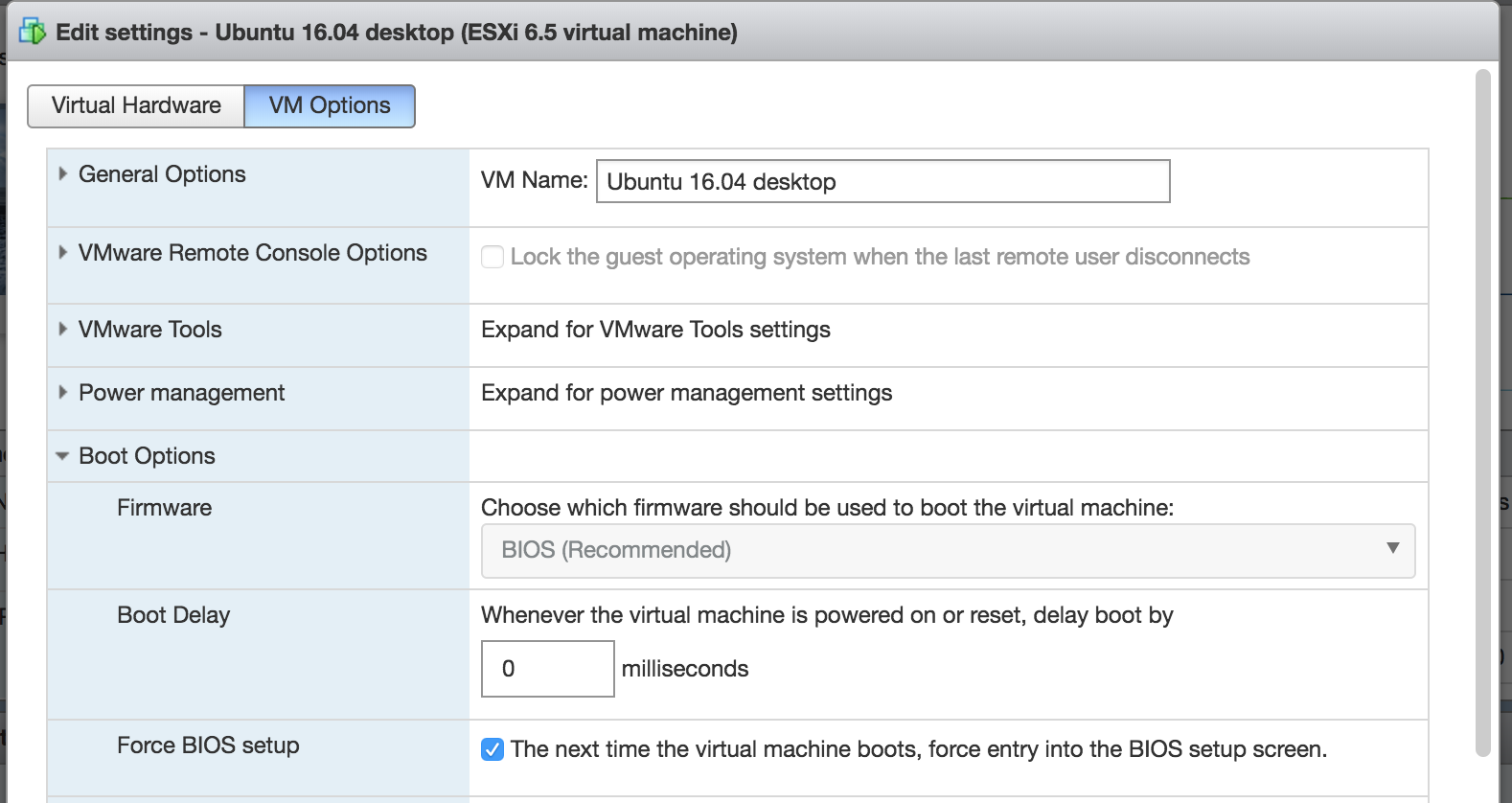 Expanding the disk size for an Ubuntu guest on VMware ESXi – Kev's Development Toolbox