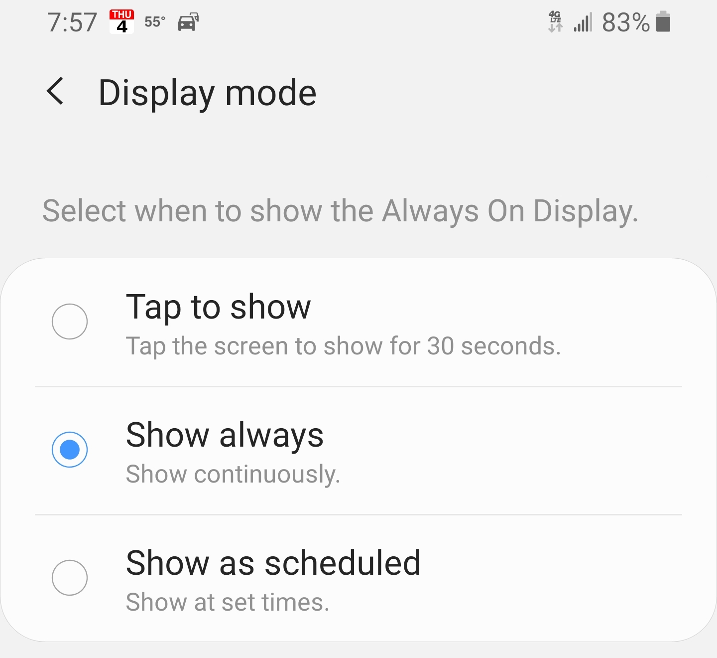 Samsung S8 updated to Android Pie – where’s my Always on Display gone ...