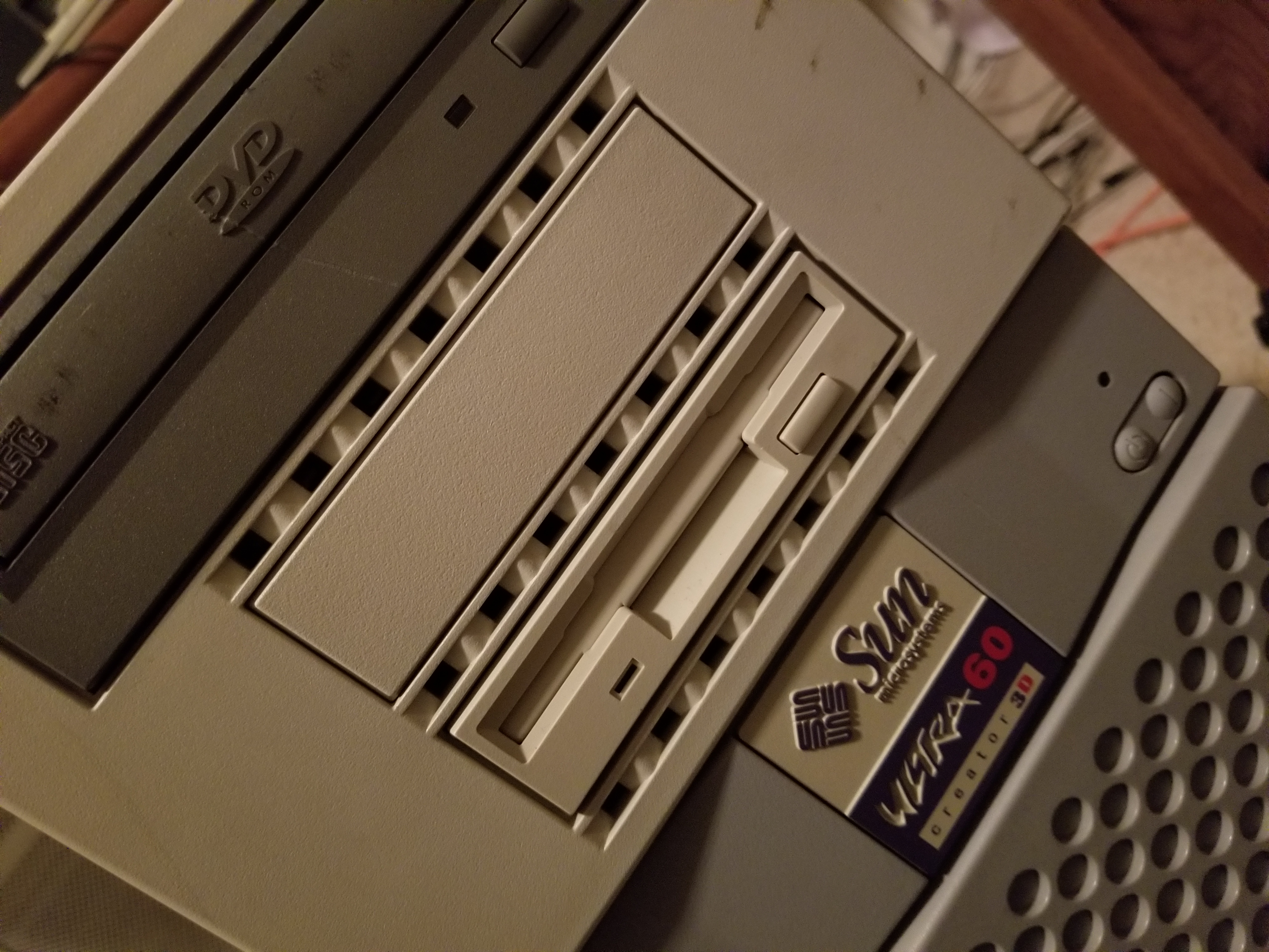 Replacing a failed CD-ROM in a Sun Ultra 60 – Kev's Development Toolbox