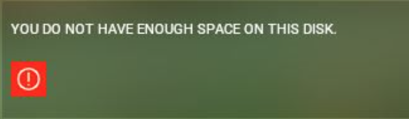 Disk already full on new custom build PC specifically for Microsoft ...