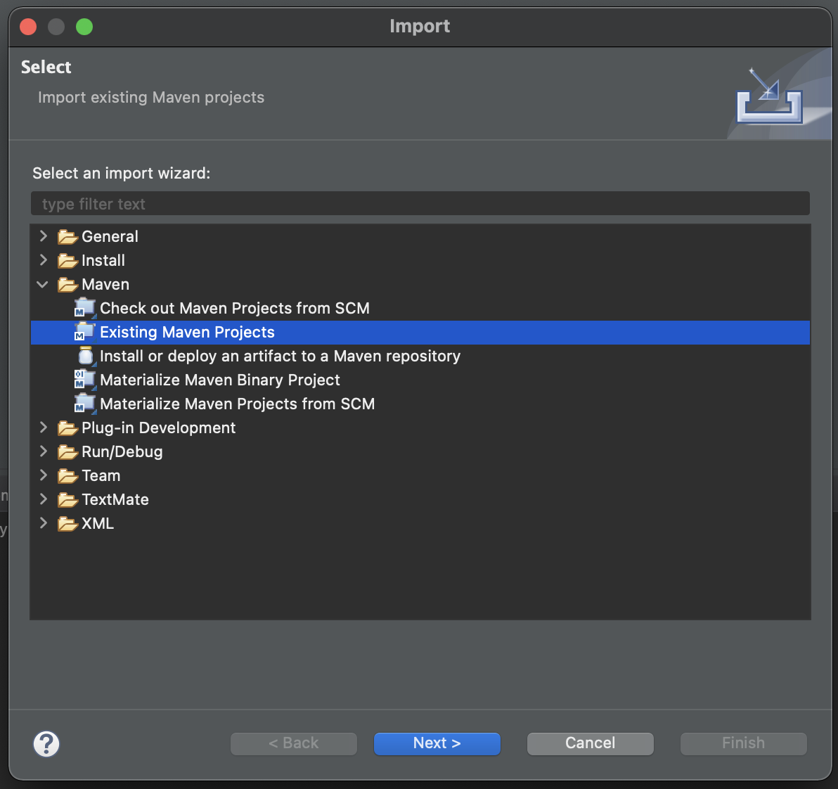 Installing Maven tool support in vanilla Eclipse IDE – Kev's ...
