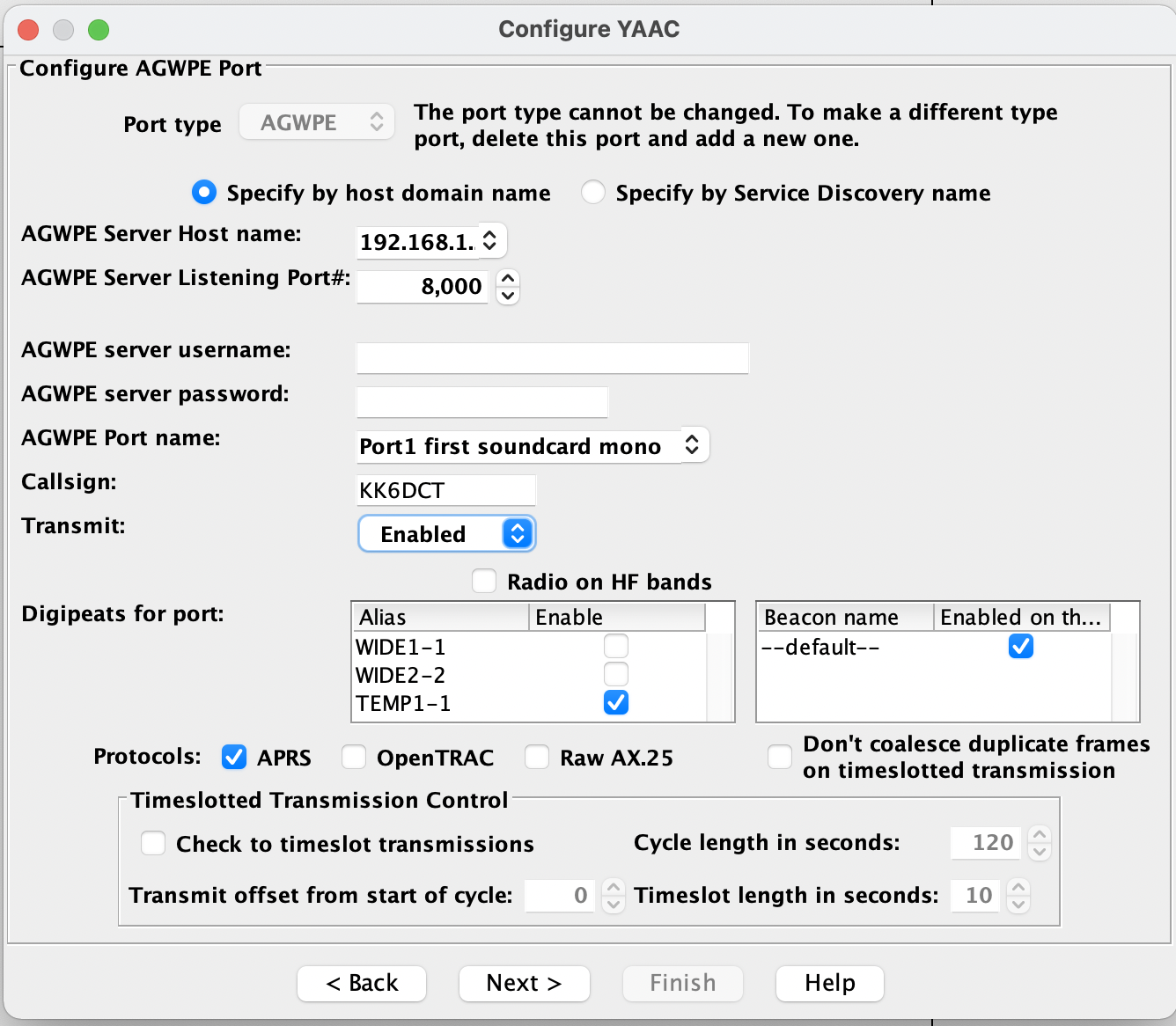 Connecting APRS apps to a software TNC over your network – Kev's ...