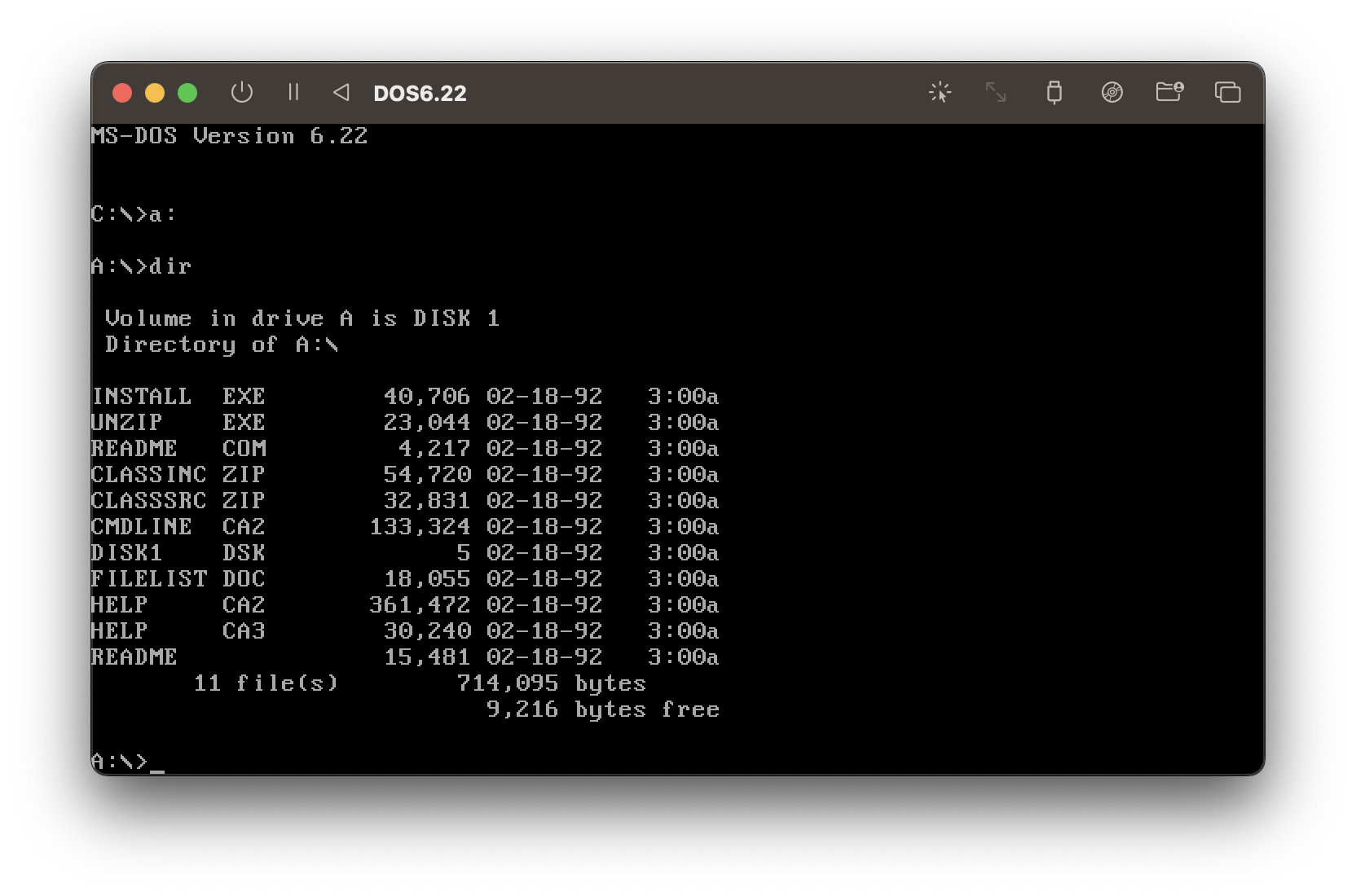 Installing Borland Turbo C++ on an emulated x86 using UTM on a MacBook ...